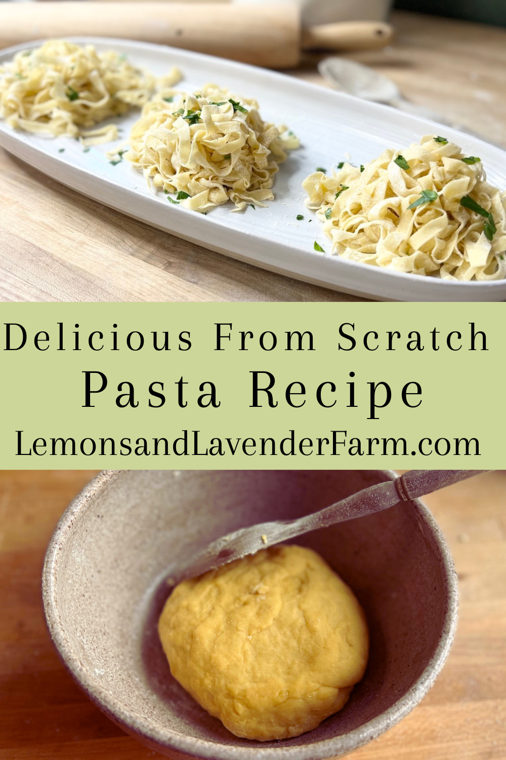 Delicious From Scratch Pasta: Classic, Fresh and Easy - Lemons and ...